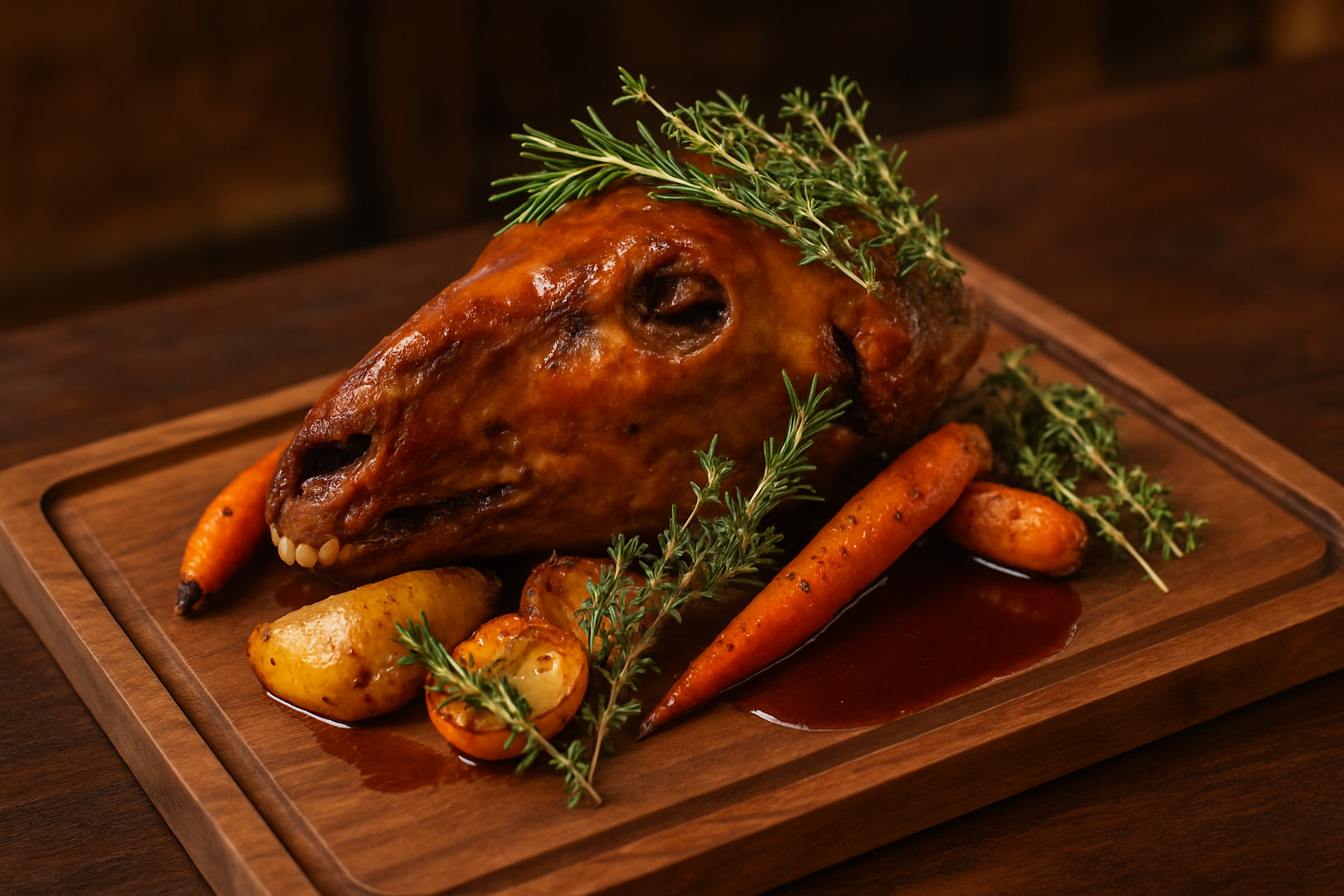 Cooked Lamb Head – SALT Market